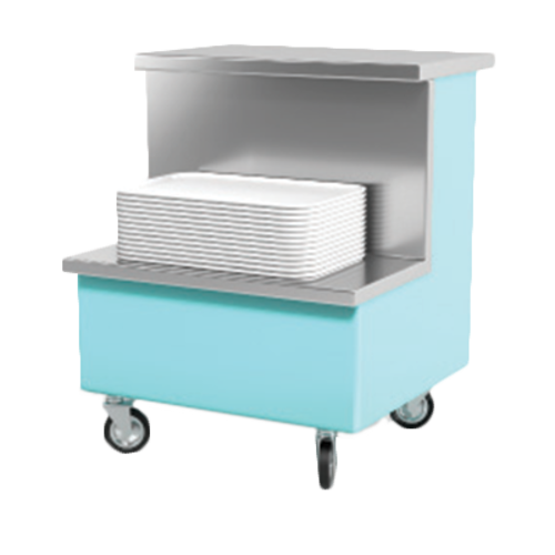 Low Temp Industries 28-RTE/RTS Flatware & Tray Cart