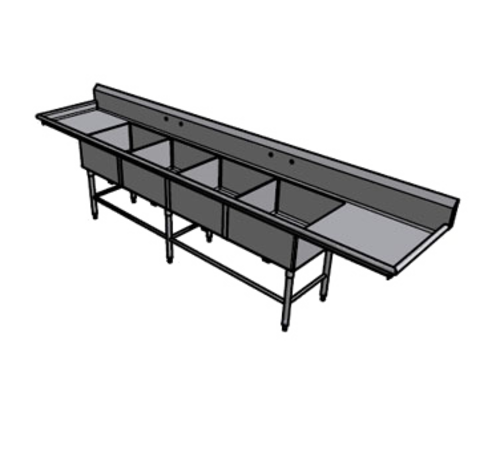 Pacific Stainless Products FCS2020-14-B18 Sink