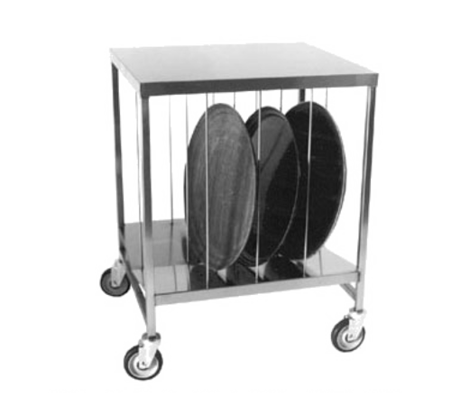 Sammons Equipment 9565-SS-OT-40 Oval Tray Storage Rack