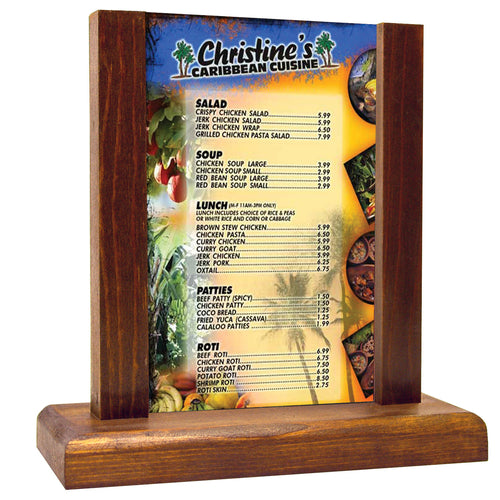 Menu Solutions WPFRO-A Tabletop Sign