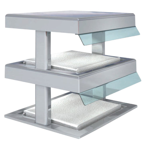 Duke Manufacturing HF48-2-HFL-HFL Display Case