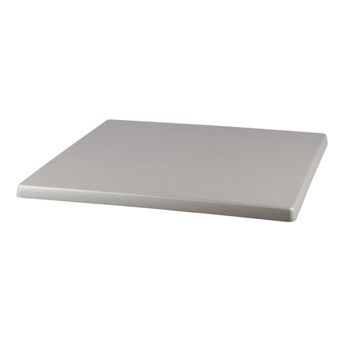 JMC Furniture 32X32 BRUSH SILVER Table Top