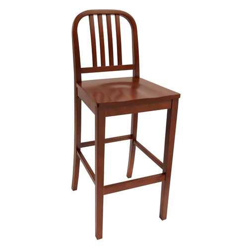 Trendler, Inc. 809 WOOD BAR30 UPH Bar Stool