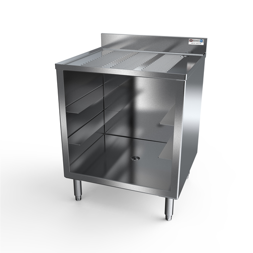 NBR Equipment GRC24-3 Underbar Glass Rack Storage Unit