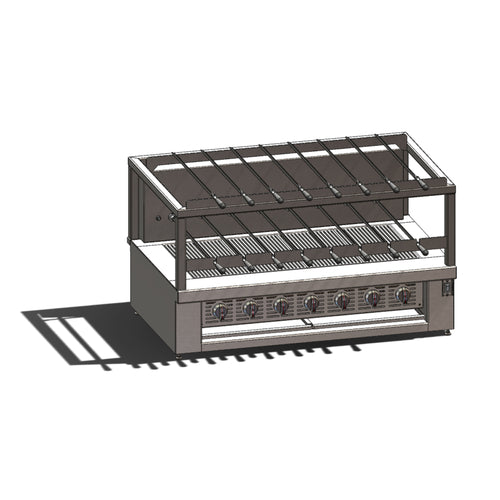 CHAR Products, LLC CP-CHU-CT-GS-60 Churrasco Broiler