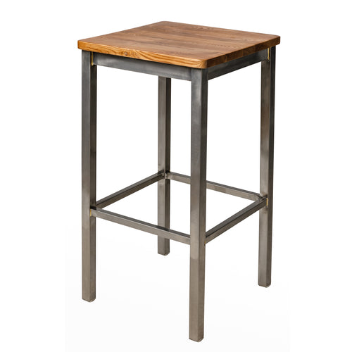 BFM Seating 2510B-CL ASH Bar Stool