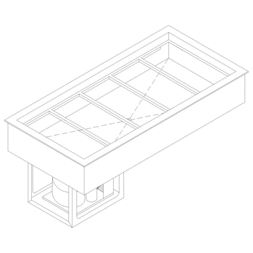 USECO AFCP-7543 Cold Food Well Unit