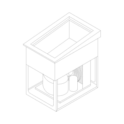 USECO AFCP1-ST Cold Food Well Unit