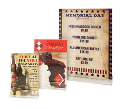 Risch AF 5X7 Menu Card Holder / Number Stand