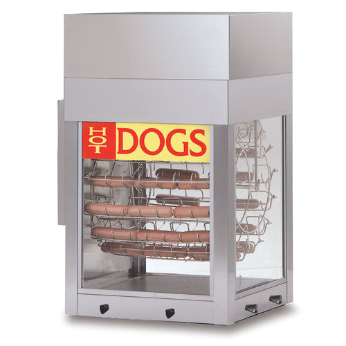Gold Medal Products 8102 Hot Dog Broiler / Rotisserie