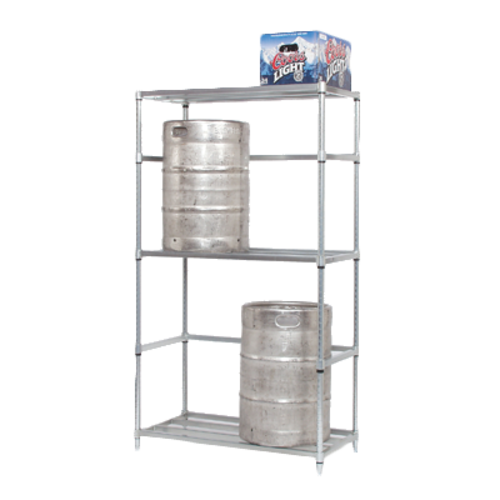 Tarrison Products Ltd. TS-KR18486Z Keg Storage Rack
