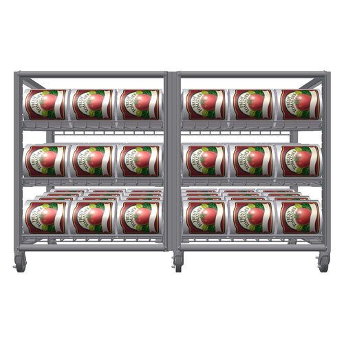 Lockwood Manufacturing CR32-3-DW Can Storage Rack