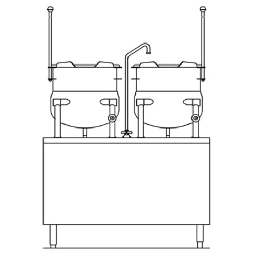 Crown DMT-10-10 Kettle Cabinet Assembly
