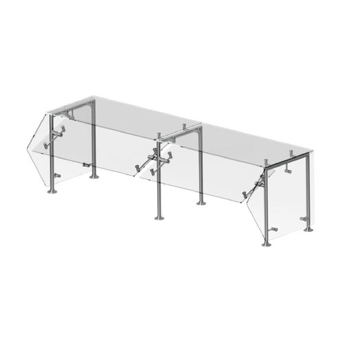 Premier Metal & Glass TM2R-A Sneeze Guard