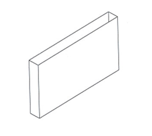 Jade Range R-36 Backguard Flue Riser