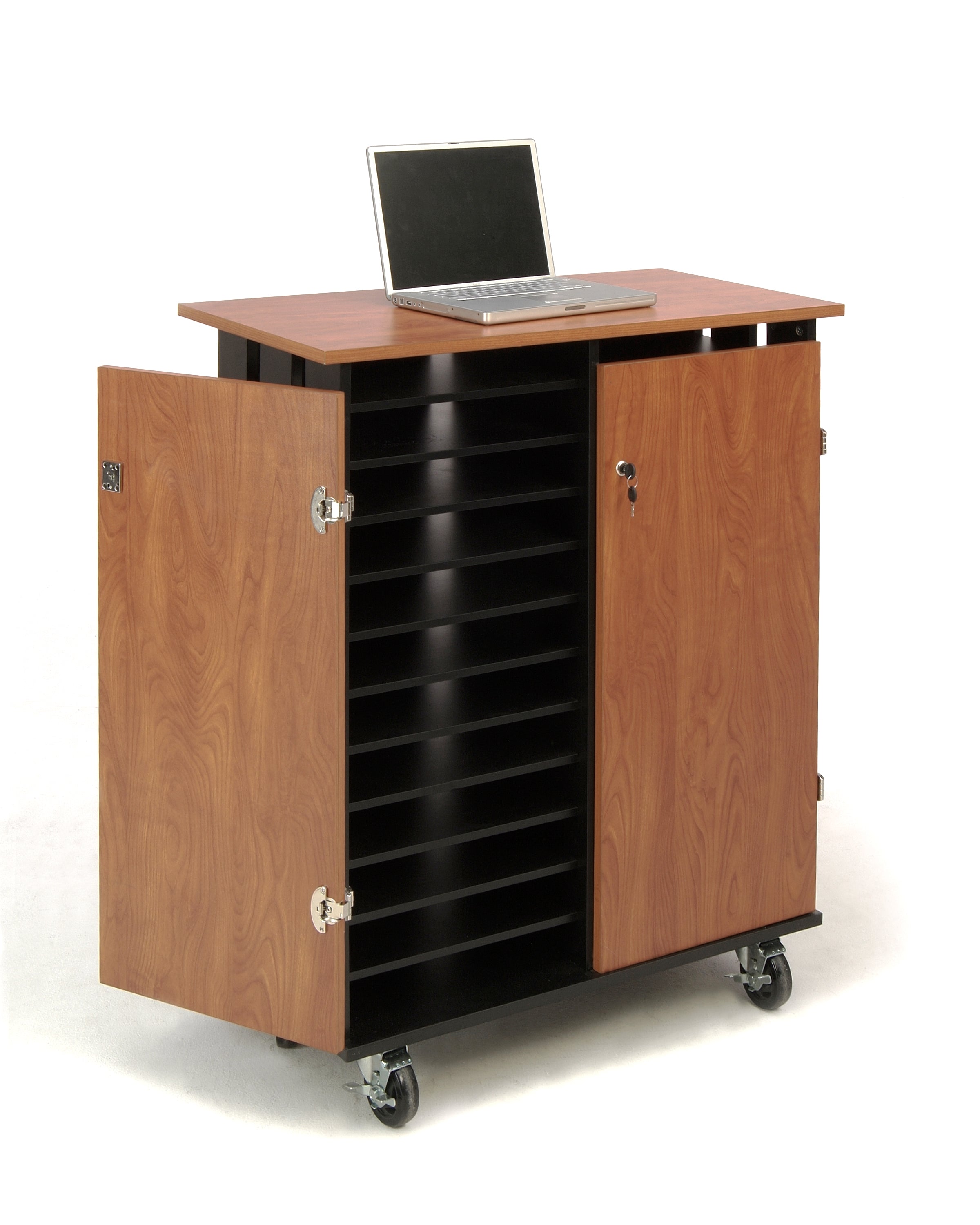 National Public Seating LCSC Computer Workstation Cabinet / Cart