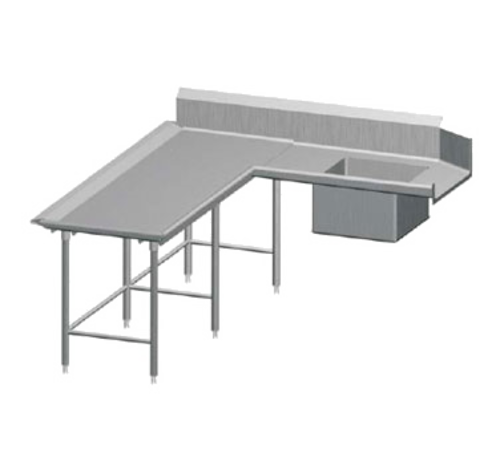 Pacific Stainless Products DTSL60-14-L Dishtable